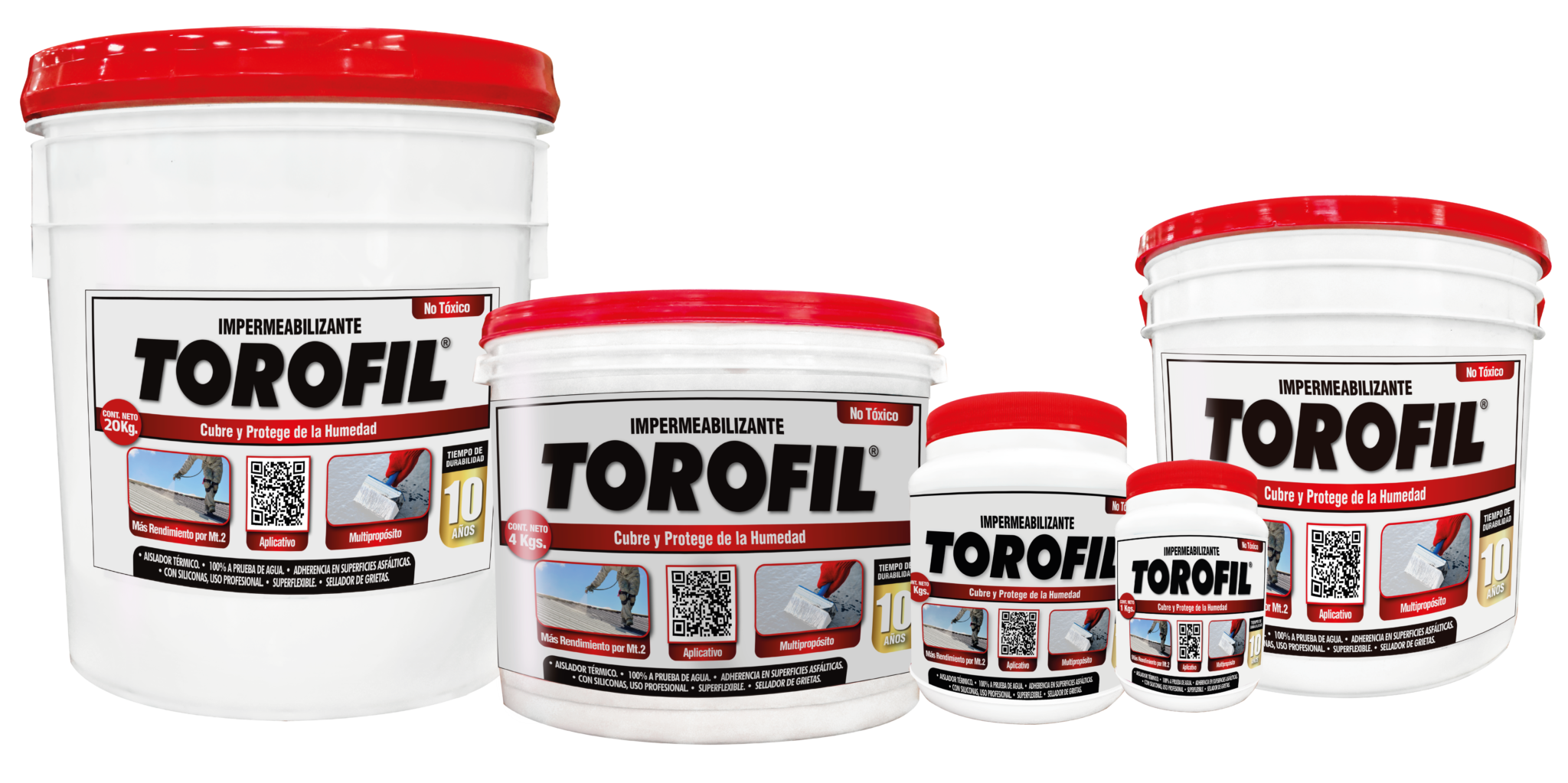 IMPERMEABILIZANTES TOROFIL – Multiples soluciones con un solo producto
